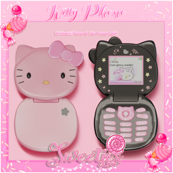 Second Life Marketplace - [Sweeties] Kitty Phone Fatpack